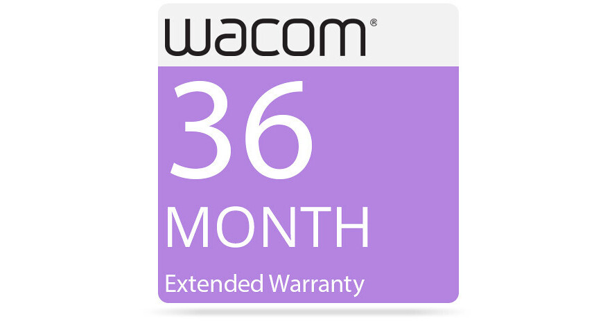 Wacom 36-Month Extended Warranty for One 13 E481CQE13 B&H Photo