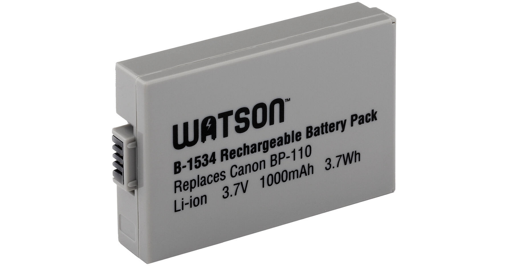 Watson Watson BP-110 Lithium-Ion Battery (3.7V, 1000mAh) B-1534
