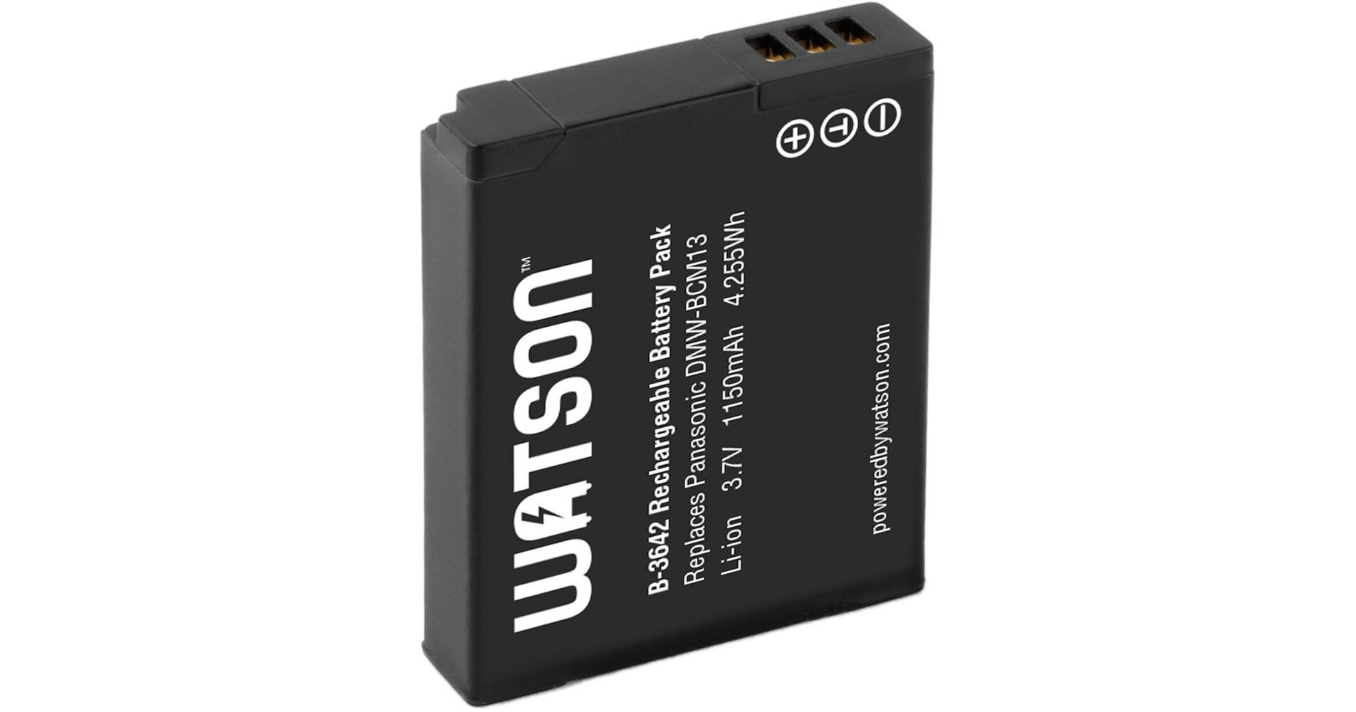 Watson DMW-BCM13 Lithium-Ion Battery Pack (3.7V, 1150mAh) B-3642