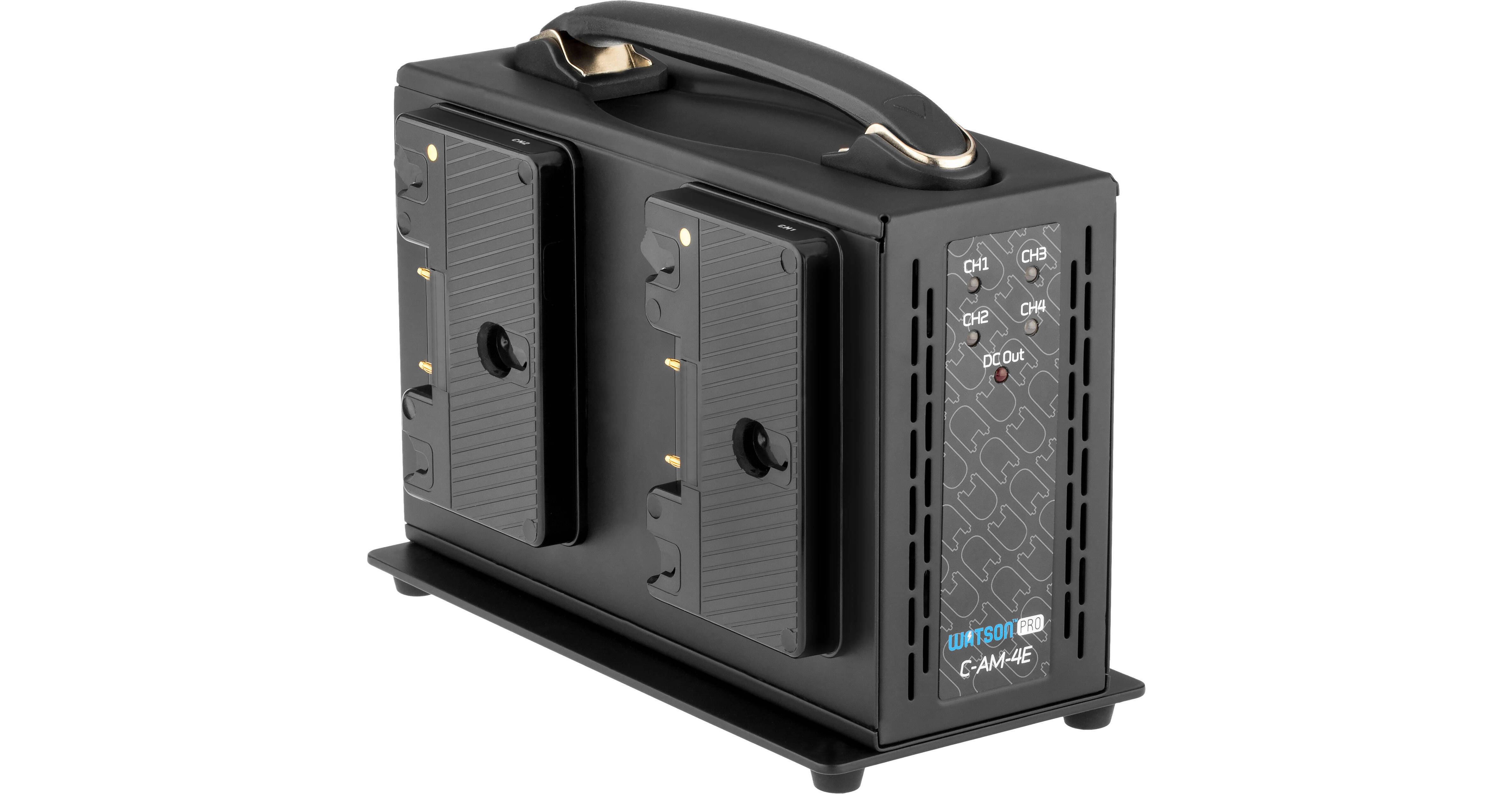 Watson Pro Quad Position Li-Ion Simultaneous Battery C-AM-4E B&H