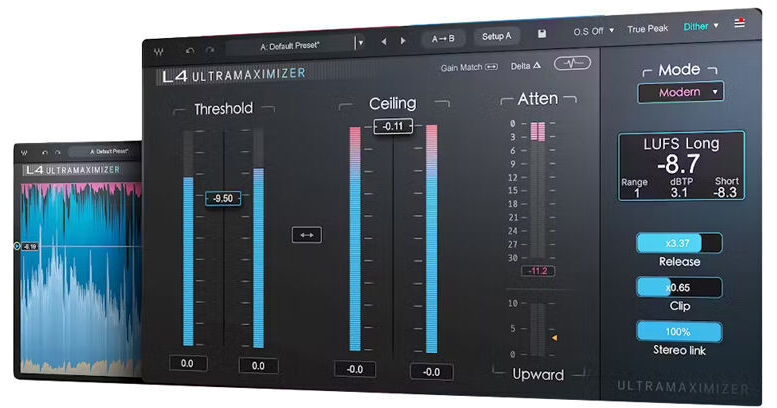 Waves L4 Ultramaximizer Audio Limiter Plug-In L4ULTR B&H Photo
