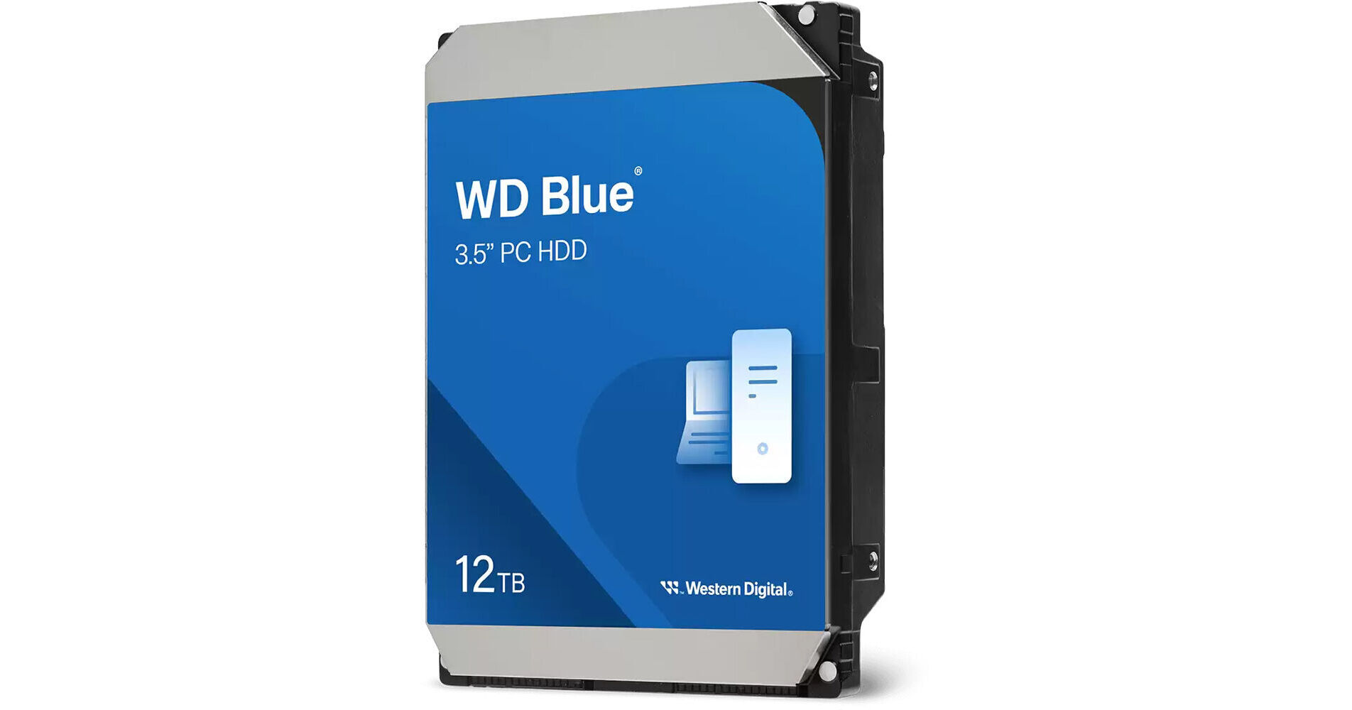 WD 12TB Blue 7200 SATA III 3.5" Internal HDD WD120EAGZ-SPCRJB0