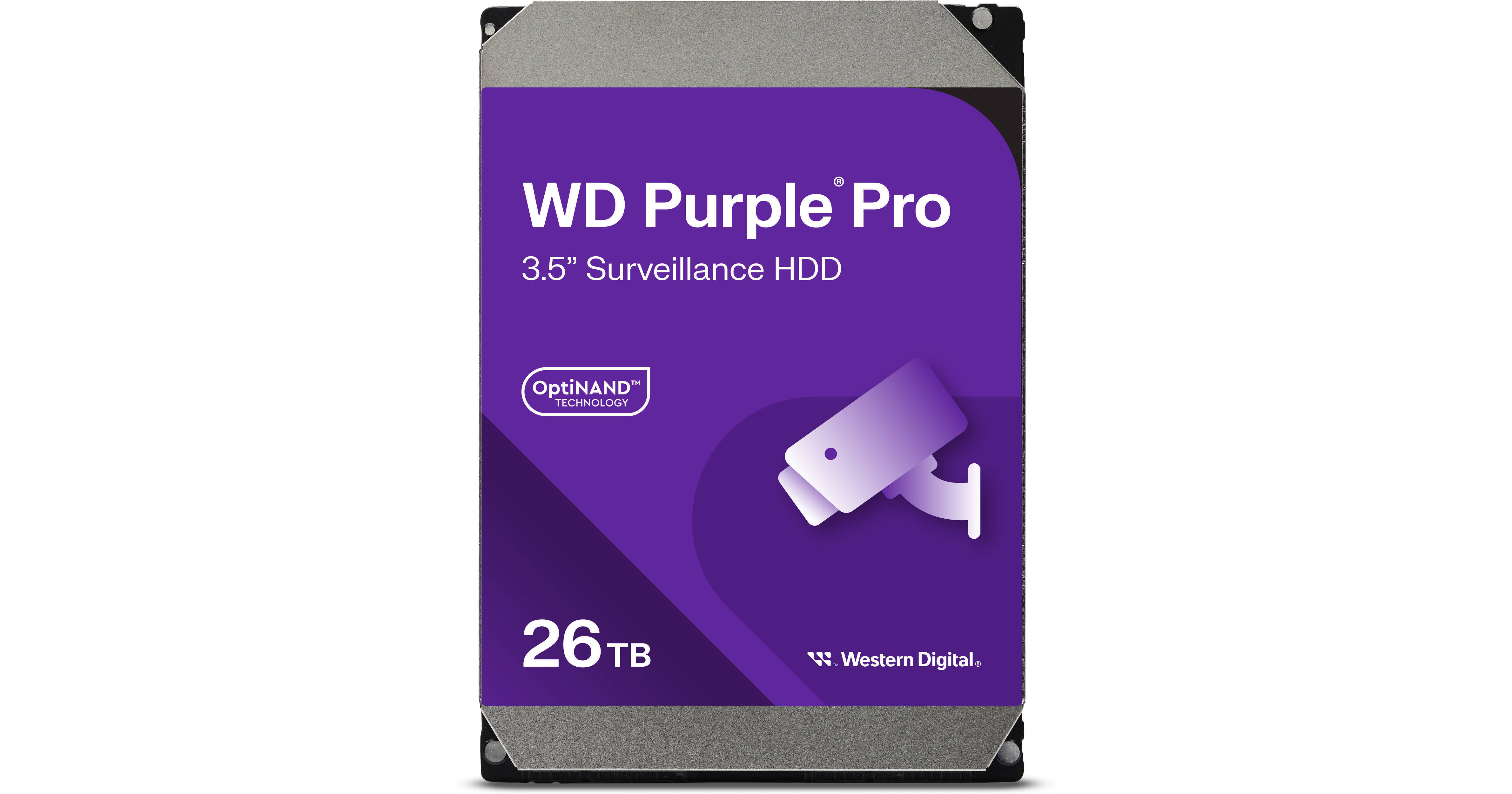 WD 26TB Purple Pro 7200 rpm SATA III 3.5" WD260PURP-SPCNJY0 B&H