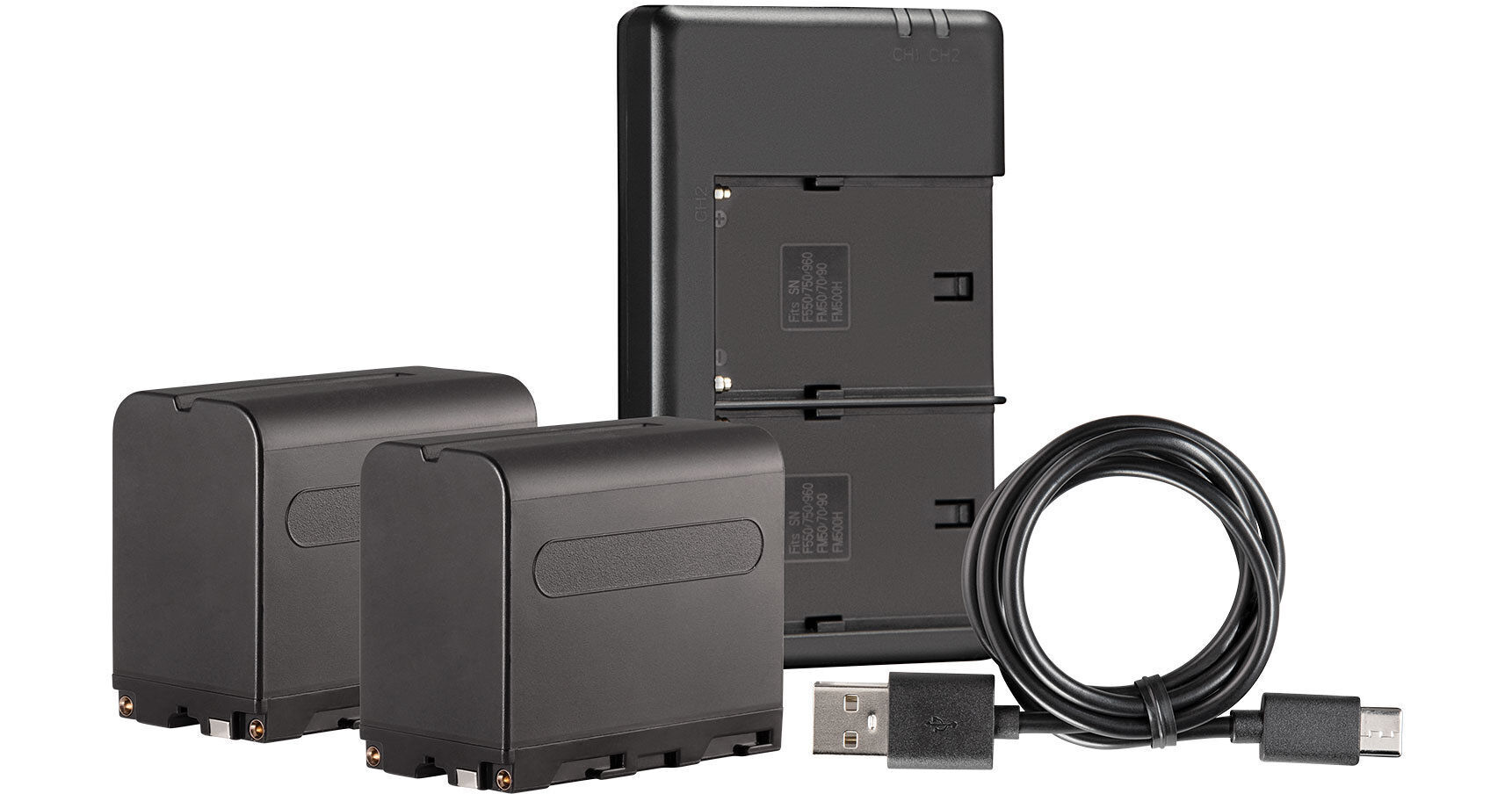 Westcott NP-F970 Dual Battery Pack with Charger 4923 B&H Photo