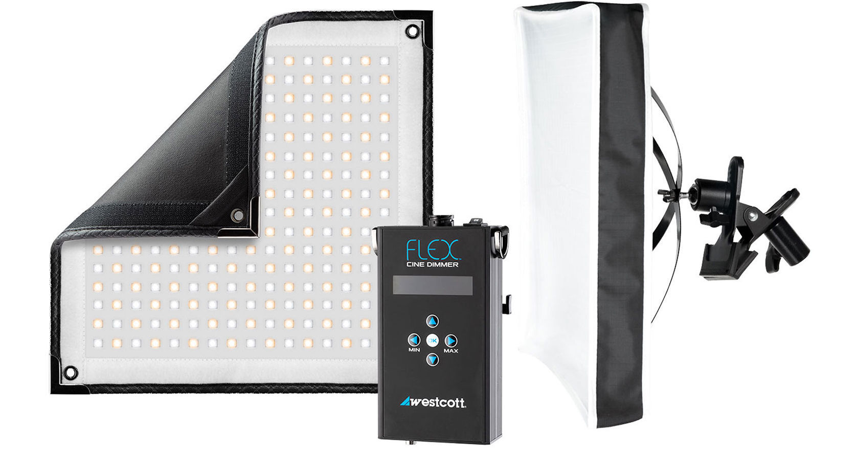 Westcott Flex Cine Bi-Color LED X-Bracket Kit (1 x 1') 7634 B&H