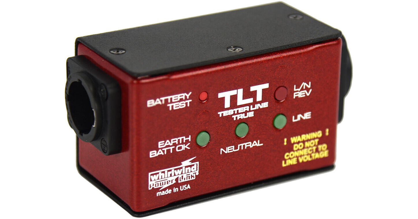 Whirlwind TLT Line Cord Tester for powerCON TRUE1 TLT B&H Photo