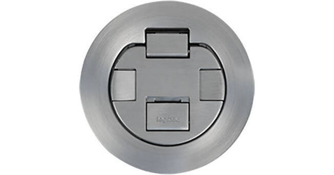 Wiremold Products 4" Prewired Flush Style Duplex 4ATP2RAA B&H