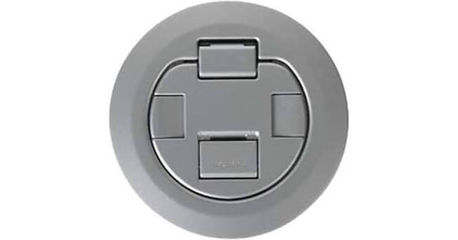 Wiremold Products 4" Prewired Flush Style 4 Receptacle 4ATP4RAA
