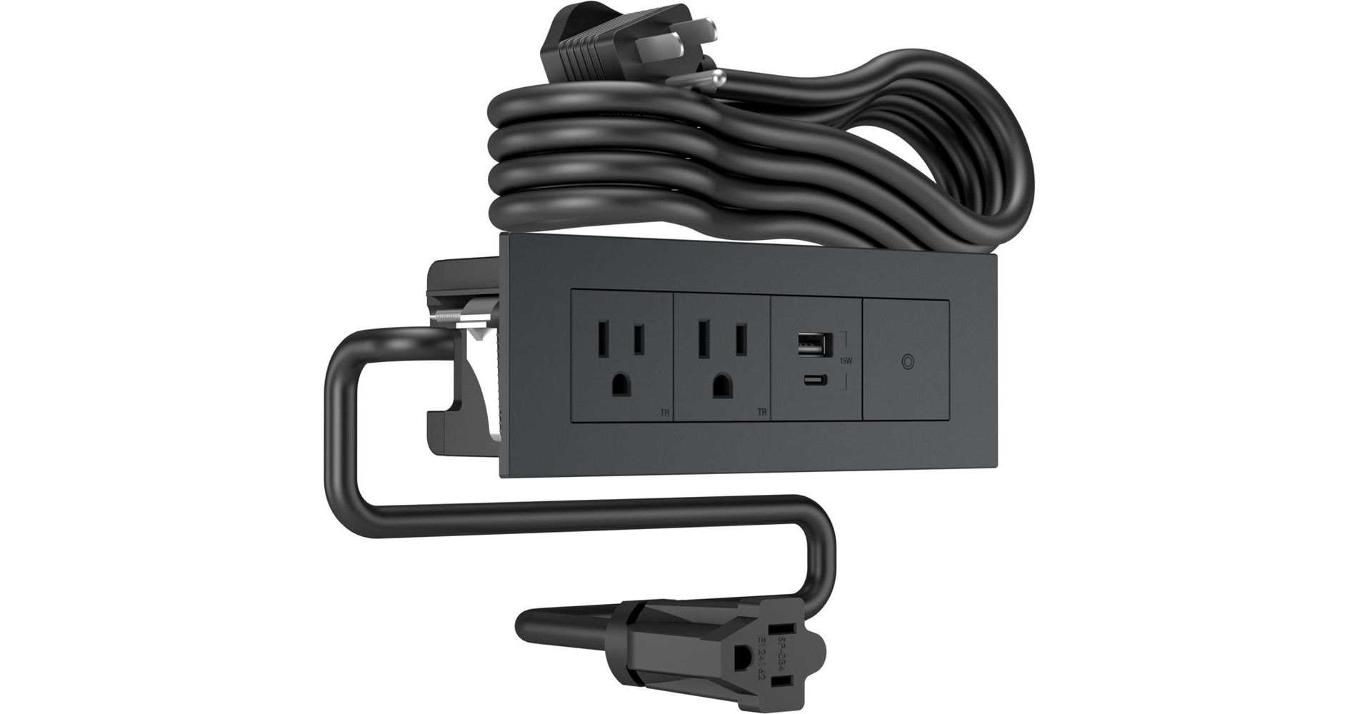 Wiremold Products Dash FPC 2OL,1 USB A/C,1 PBS - F4RRUS6NRGC B&H
