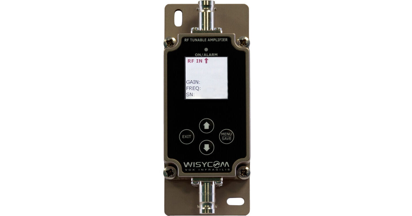 WISYCOM BFA-N-F4 Wideband Active UHF Antenna Amplifier BFA-N-F4