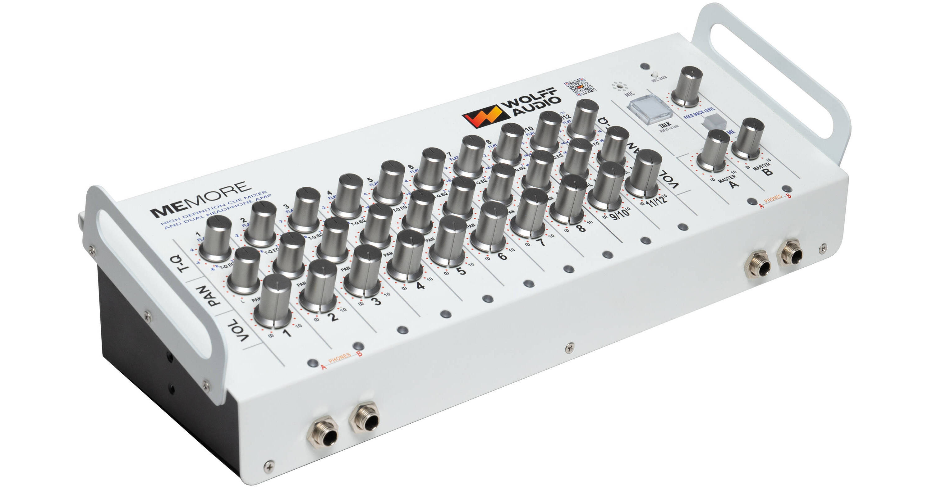 WOLFF AUDIO MeMore 12-Channel Headphone Monitor Mixer WLF-MEMORE
