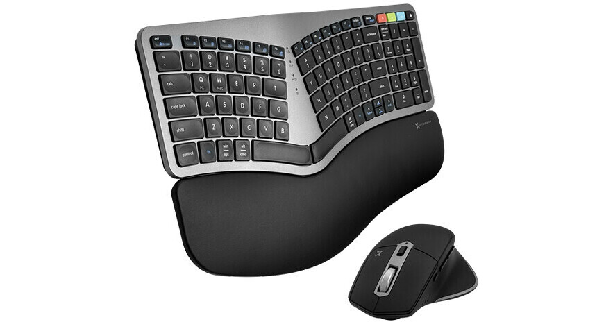 X9 Performance Bluetooth + RF Wireless Ergonomic X9RBERGO2SGCB