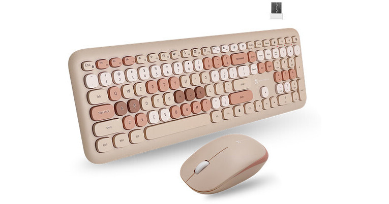 X9 Performance Wireless Keyboard and Mouse (Brown) X9RFCOLORCBBR