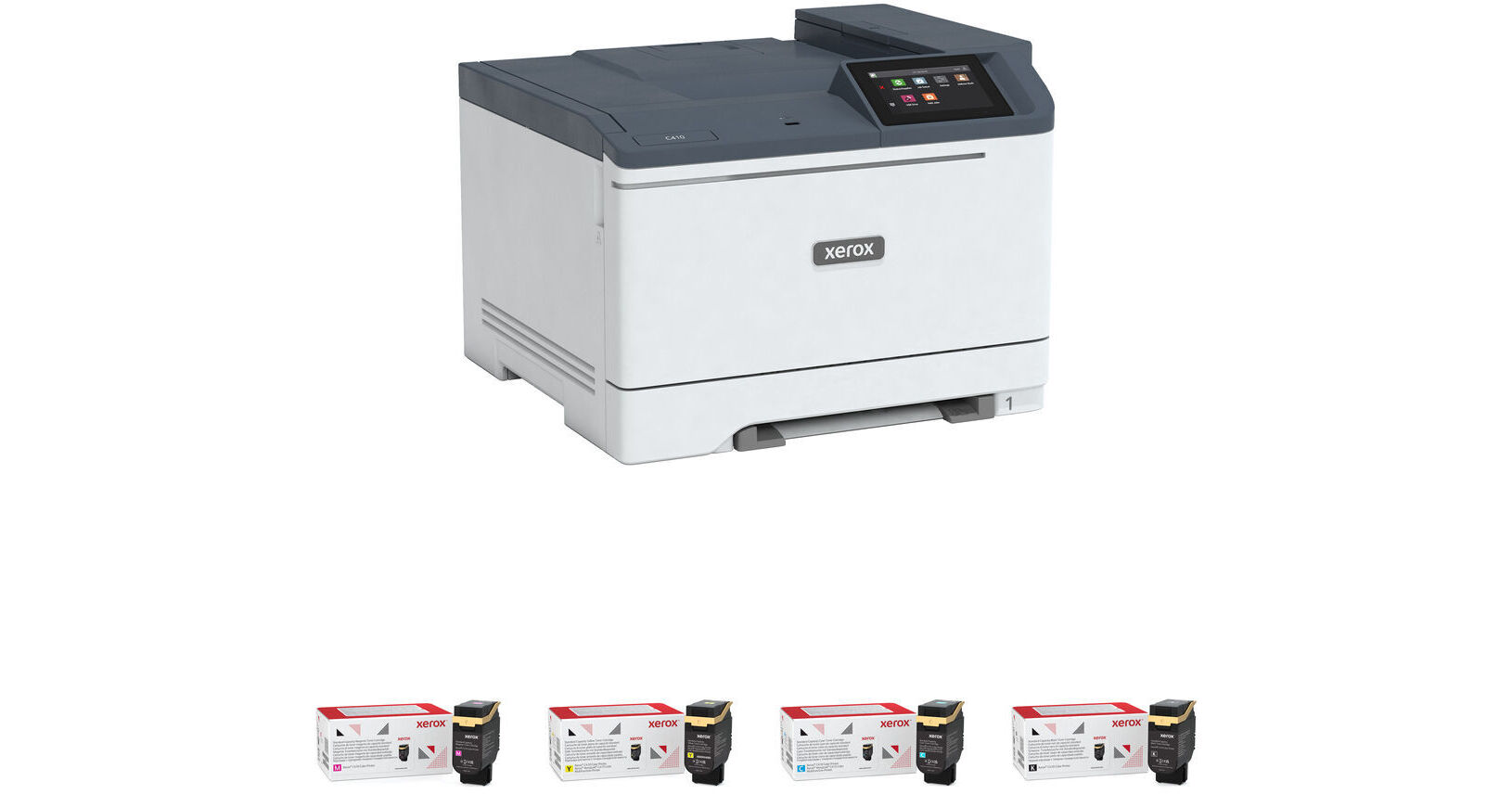 Xerox C410/DN Color Laser Printer Kit with Four