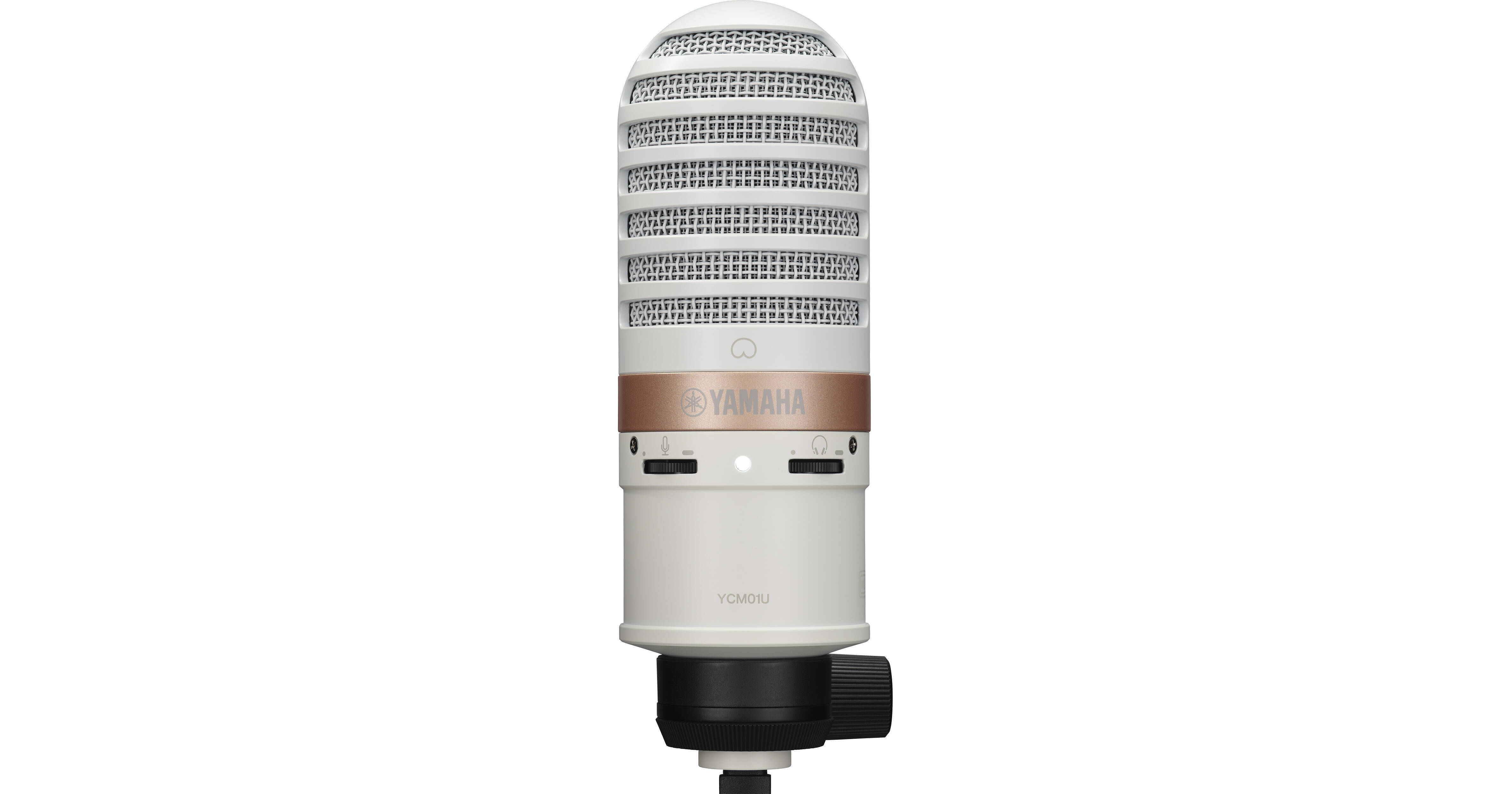 Yamaha YCM01U USB Condenser Microphone (White) YCM01U W B&H