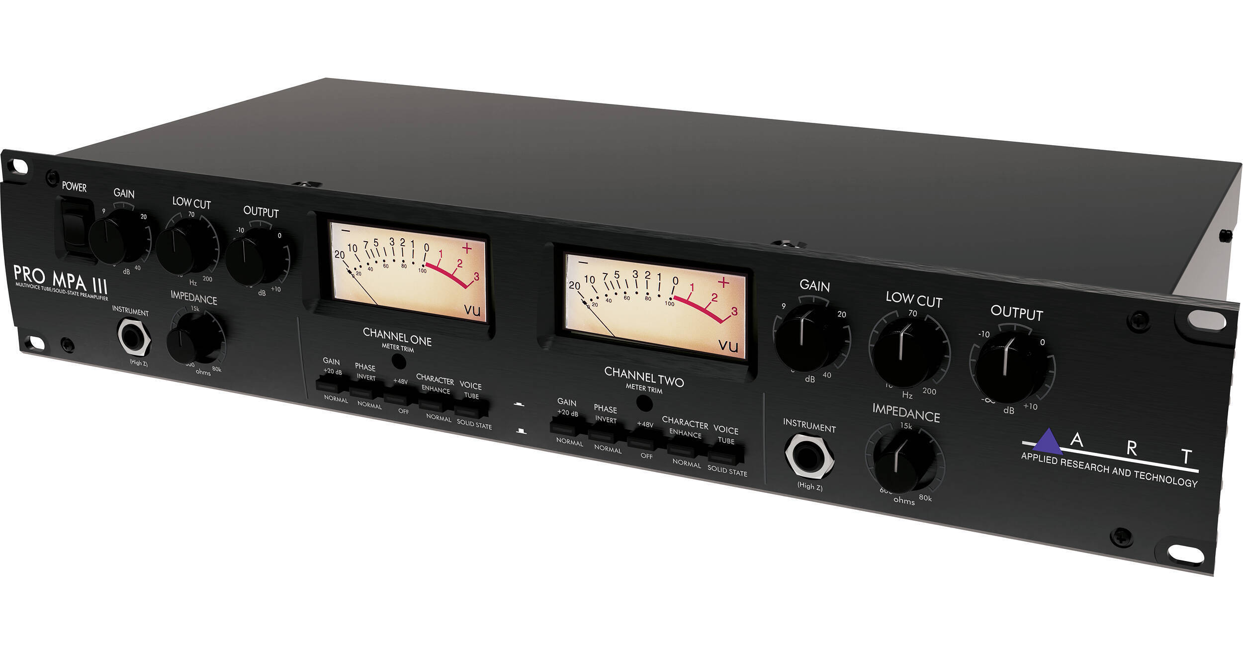 ART Pro MPA III Multivoice Tube Preamplifier PROMPAIII B&H Photo