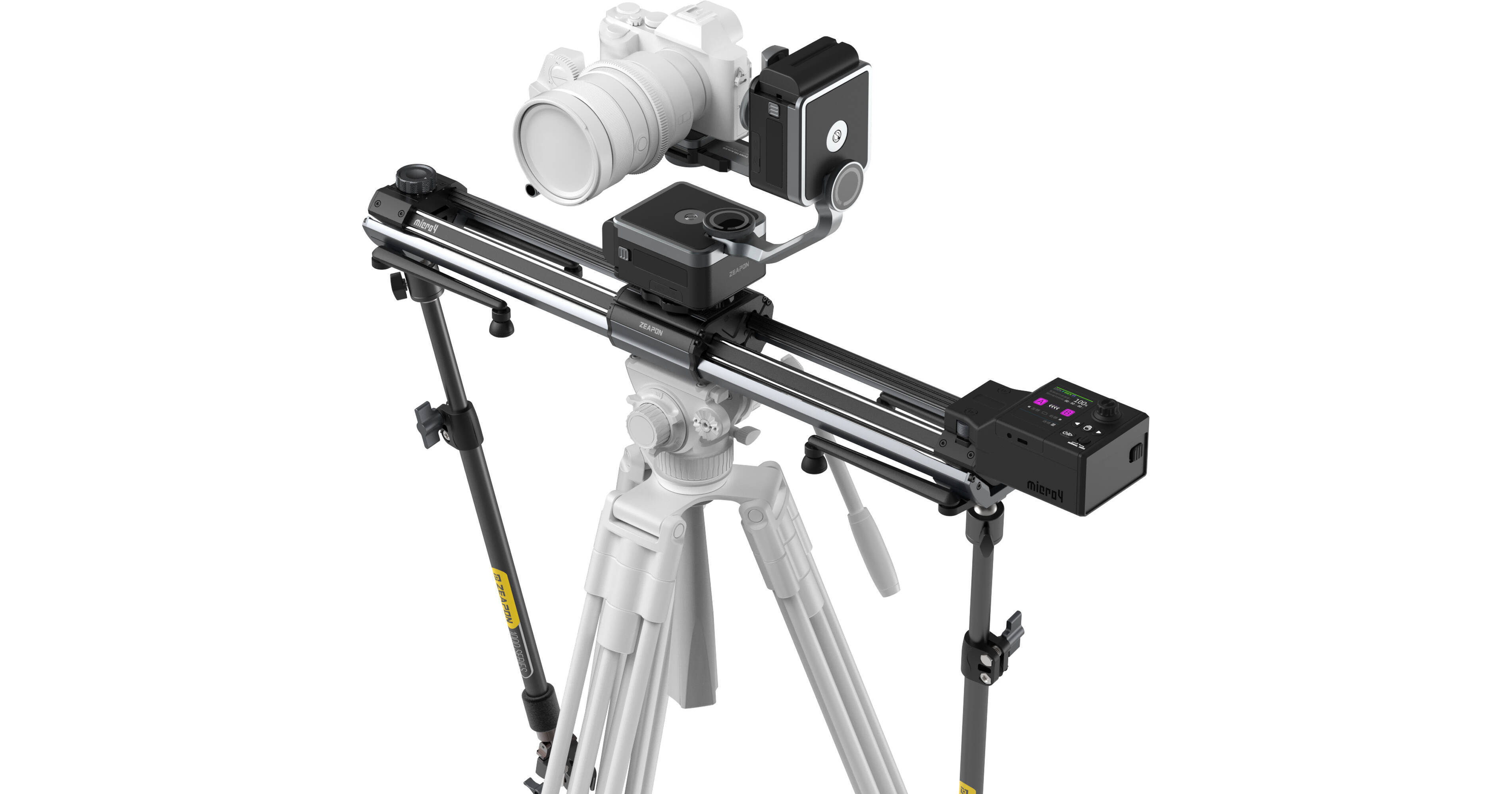 Zeapon Micro4 E1000 Double Distance Slider with Motor and TZ-18