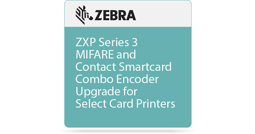 Zebra ZXP Series 3 MIFARE and Contact Smartcard P1031925-204 B&H