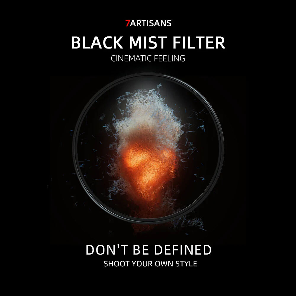 7artisans Photoelectric 49mm 1/8 Black Mist Filter BM-49MM 1/8