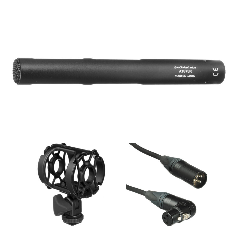 Audio-Technica AT875R Short Shotgun Microphone Kit with