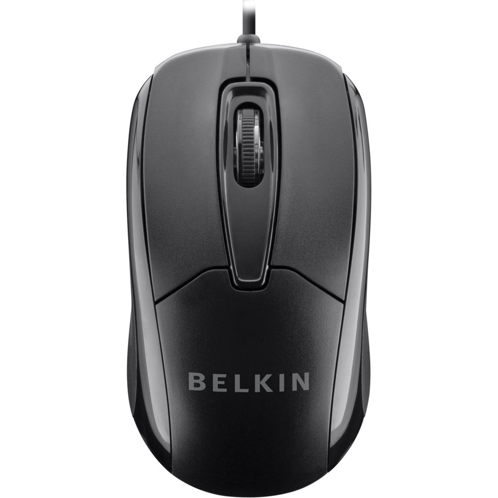 Belkin Mouse (Black) F5M010QBLK B&H Photo Video
