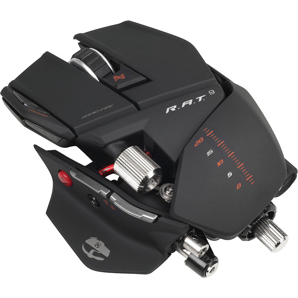 Cyborg R A T 9 Wireless Gaming Mouse CCB437090002 02 1 B H Photo Cyborg R A T 9 Wireless Gaming Mouse CCB437090002 02 1 B H Photo
