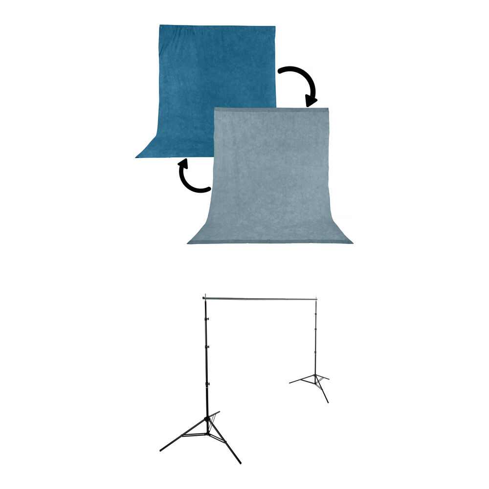 Impact Background Kit with 10 x 24' Stone BGR-1024SB/N-SK B&H