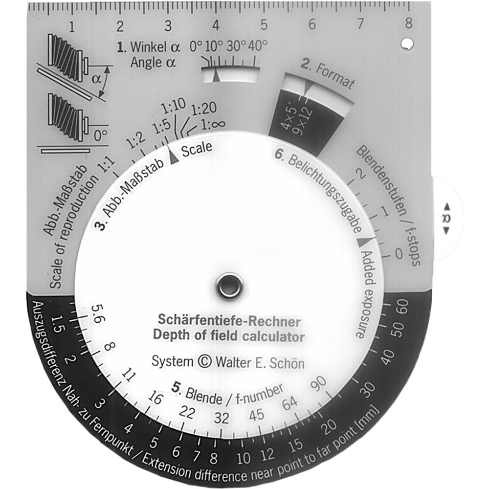 Linhof M 679cc Depth Of Field Calculator For 6x9 Format 003903