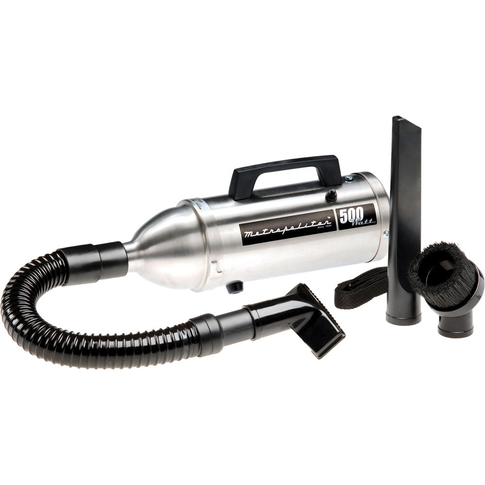 METROVAC Hand Vac Plug In Stainless Steel W Flex Hose VM6BS500 METROVAC Hand Vac Plug In Stainless Steel W Flex Hose VM6BS500