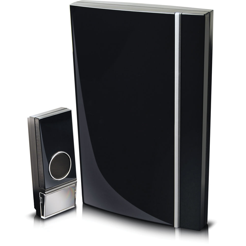Swann Wireless Door Chime With Stylish Black SWHOM DC830B CA B H