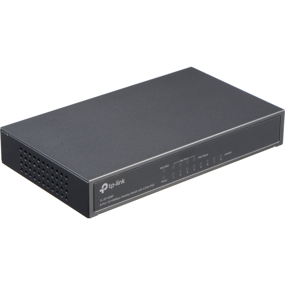 TP Link TL SF1008P 8 Port 10 100Mbps Desktop Switch TL SF1008P TP Link TL SF1008P 8 Port 10 100Mbps Desktop Switch TL SF1008P