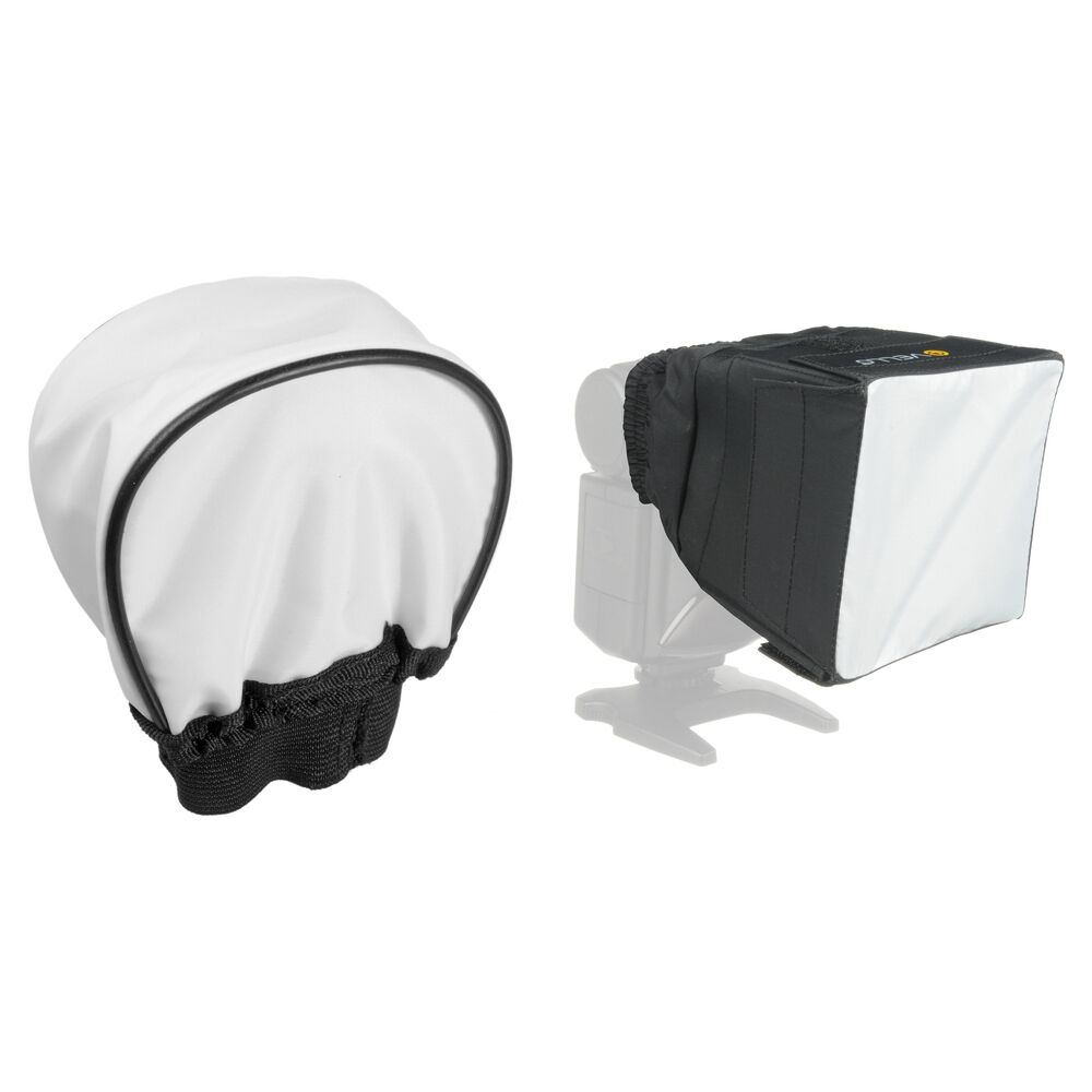 Vello Universal Bounce Diffuser and Mini Softbox Kit VE-1001K