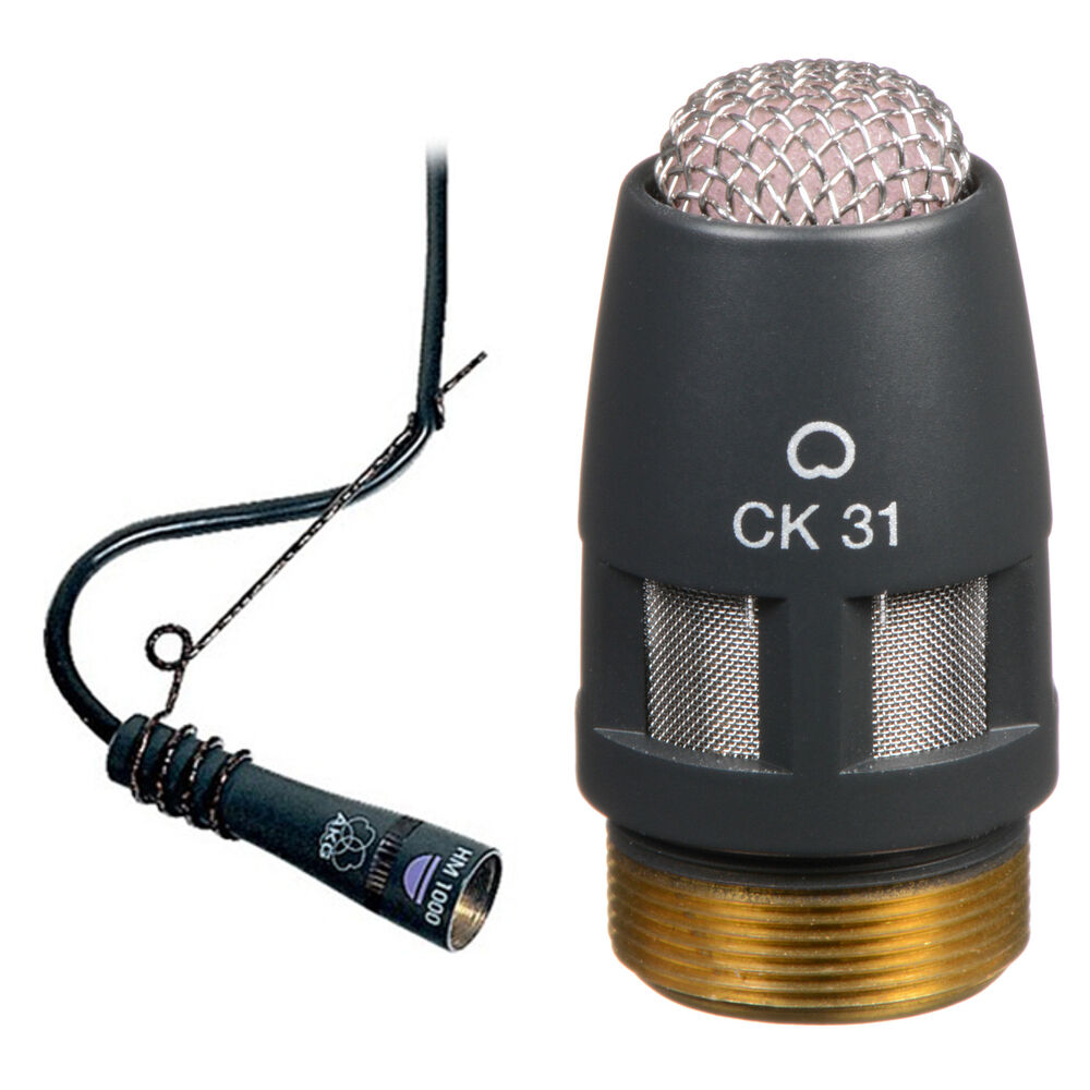 AKG HM1000 Hanging Module and CK31 Cardioid Microphone Capsule