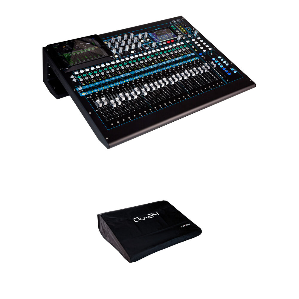 Allen & Heath QU-24C Digital Mixer Kit with Dust Cover B&H
