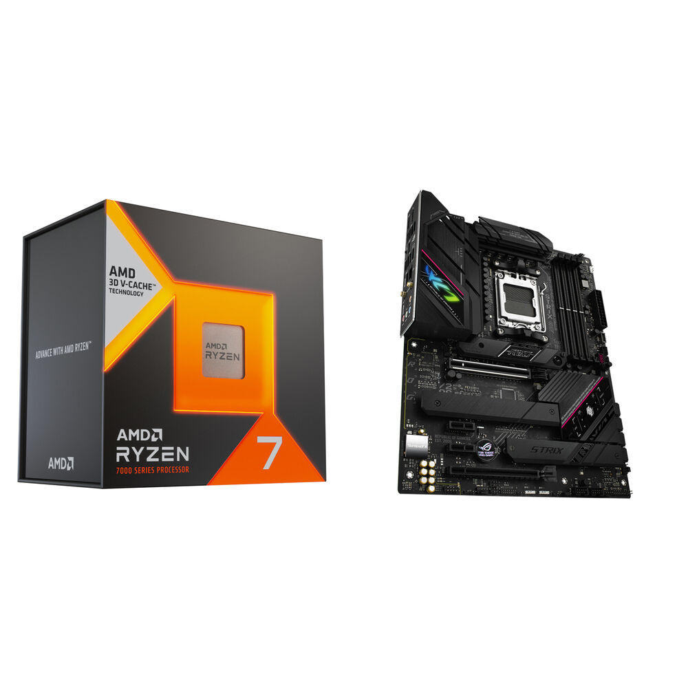 AMD Ryzen 7 7800X3D 4.2 GHz Eight-Core AM5 Processor & ASUS ROG