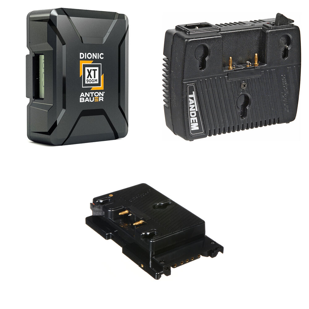 Anton/Bauer Dionic XT90 Battery Kit with Tandem-70 Charger