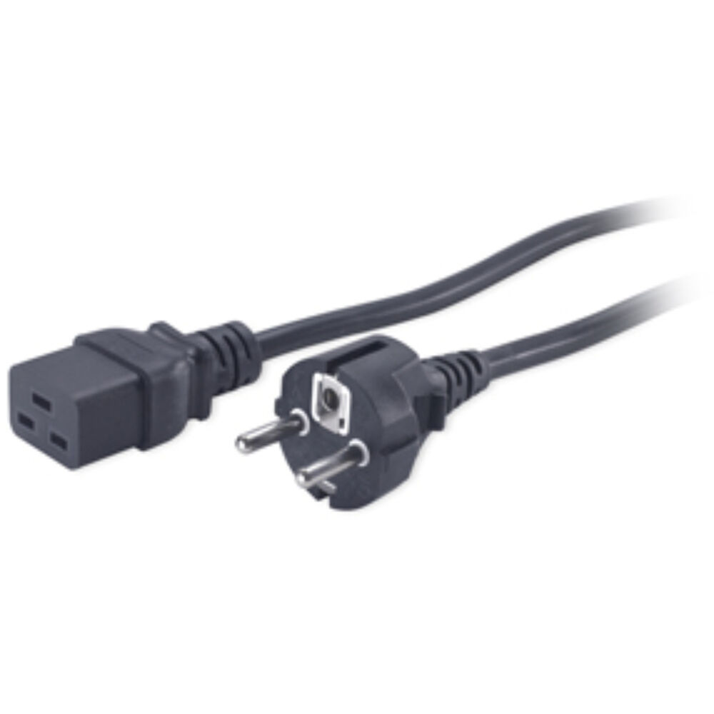 APC C19 to CEE/7 Schuko Power Cord (8.2') AP9875 B&H Photo Video