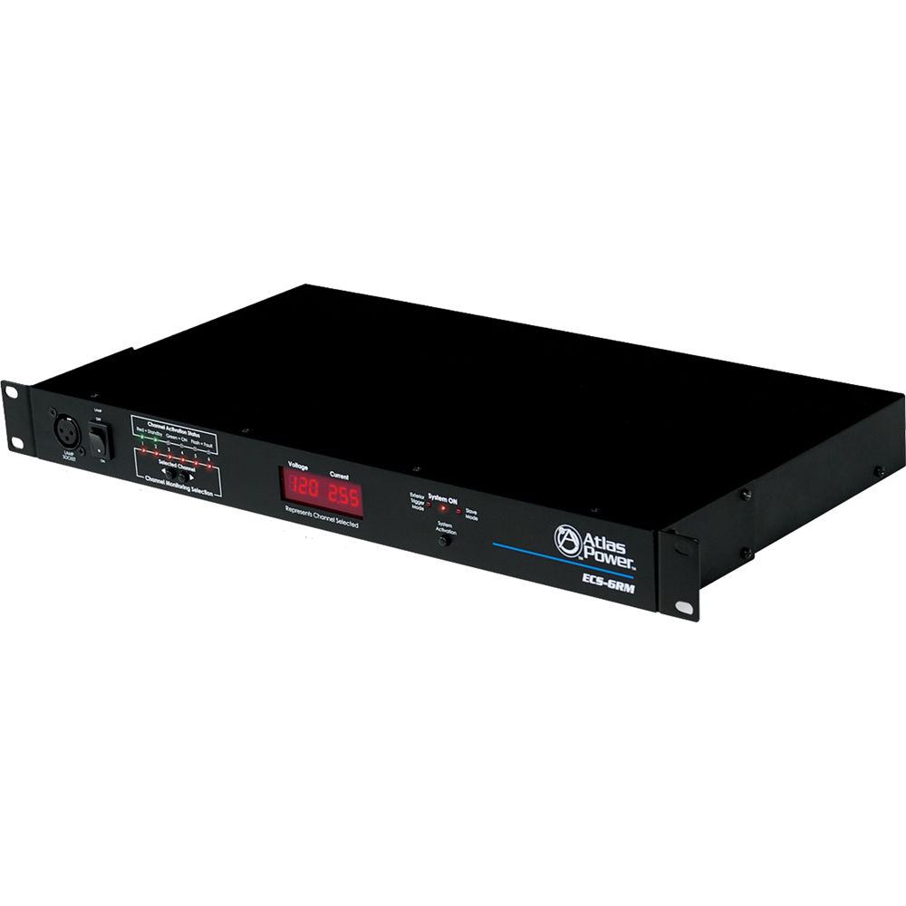AtlasIED AC Sequence Controller and Monitor ECS-6RM B&H Photo