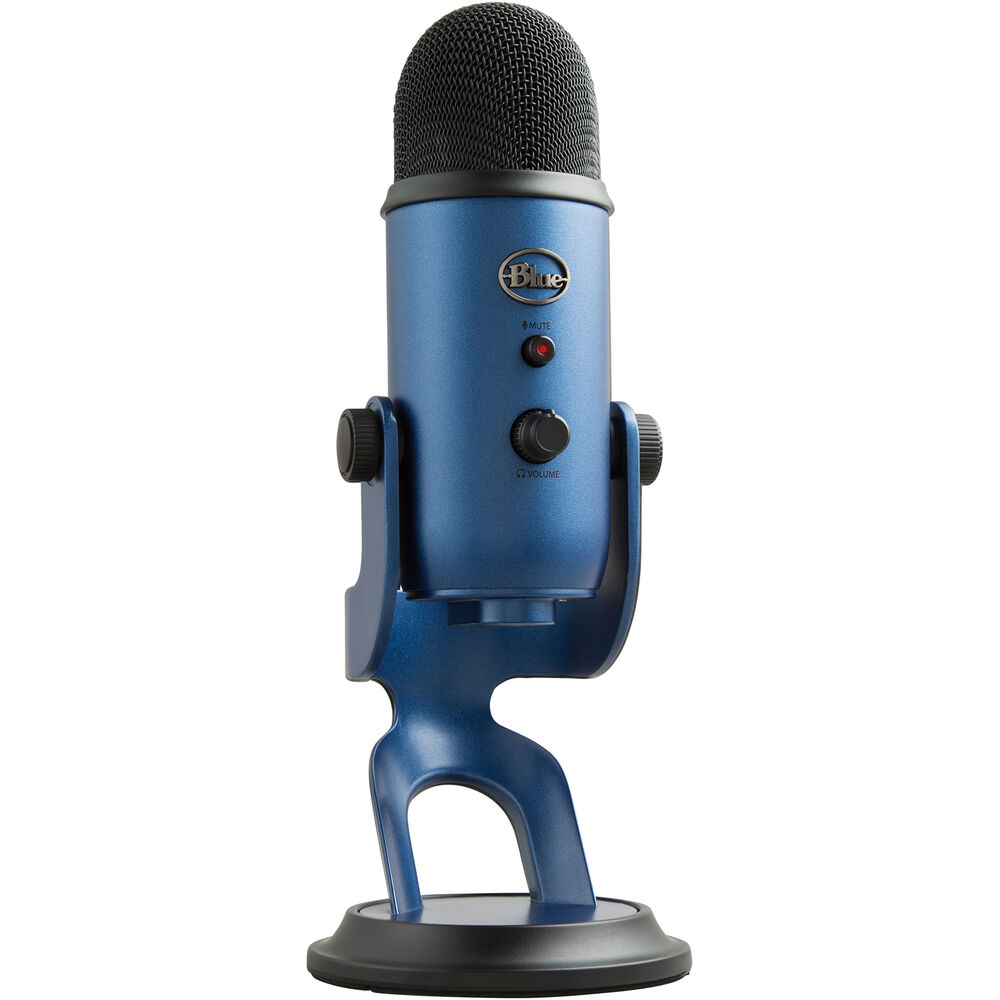 Blue Yeti USB Microphone Midnight Blue YETI MIDNIGHT BLUE B H Blue Yeti USB Microphone Midnight Blue YETI MIDNIGHT BLUE B H