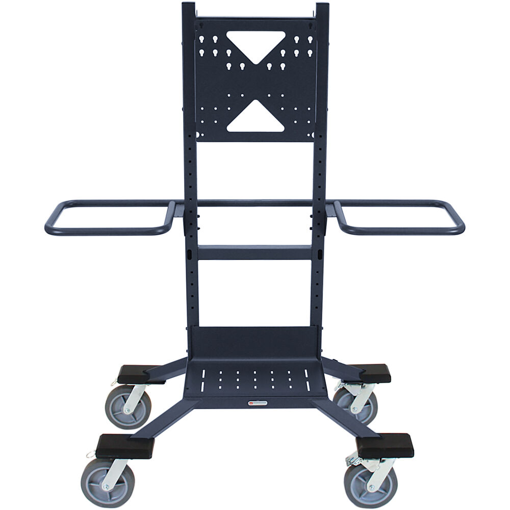 Bretford Explorer TV Cart with Handle and Directional ETCMHD-SB