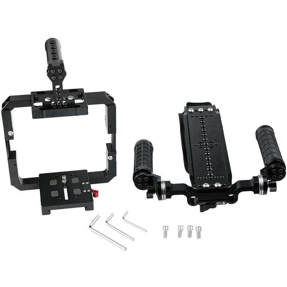 CAMVATE Pro Shoulder Mount Support Rig with Full Cage Kit C2563