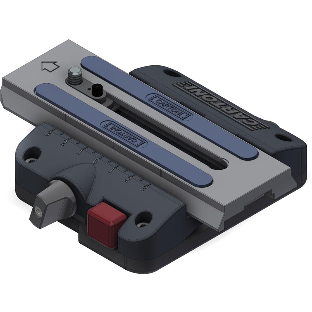 Cartoni Quick Release Camera Plate for Focus 8 Fluid Head AH923