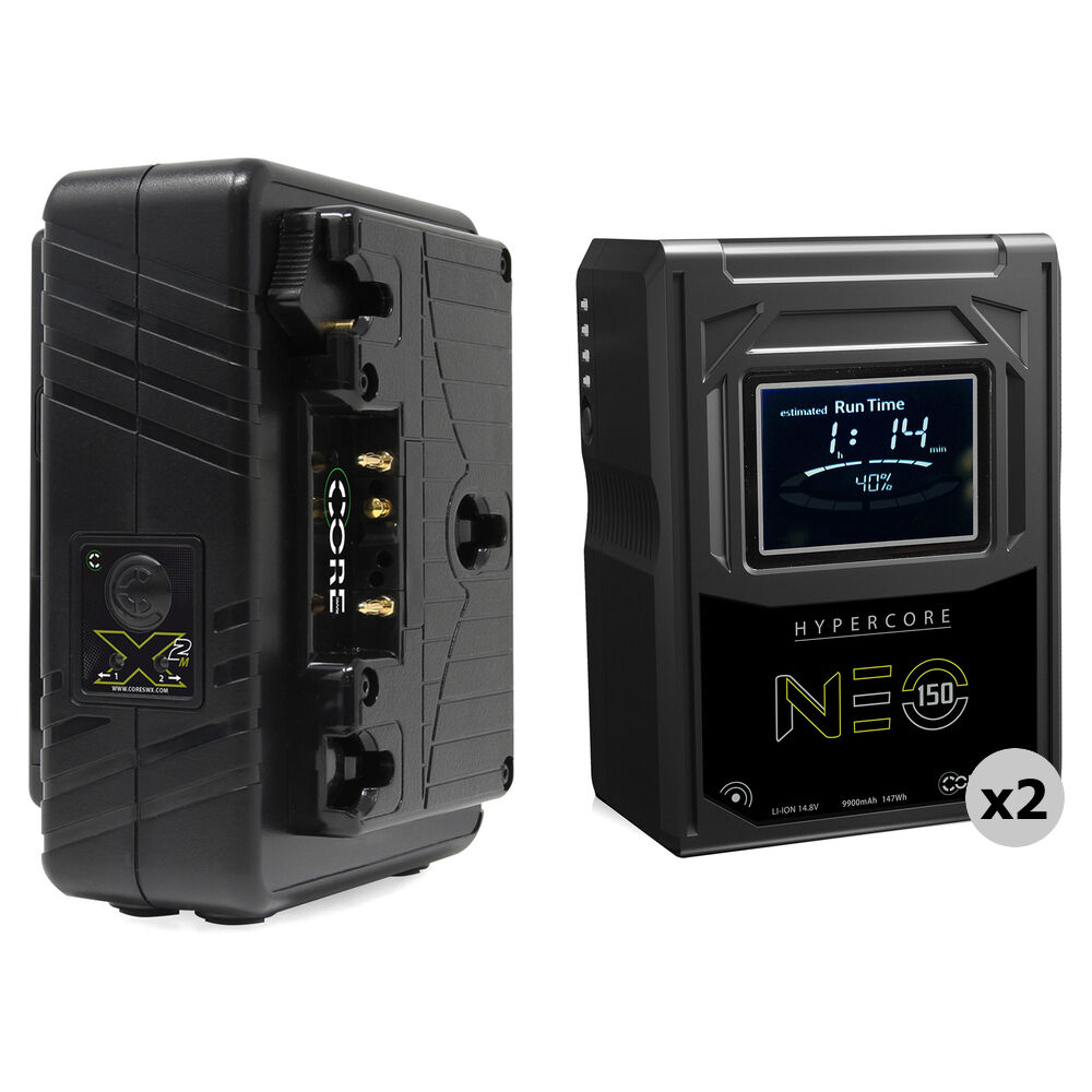 Core SWX HyperCore NEO 150 Gold Mount 2-Battery Kit with GPM-X2A