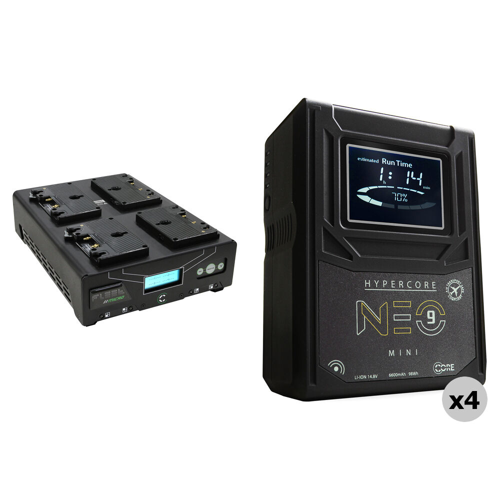 Core SWX Hypercore NEO 9 Mini 98Wh 4-Battery Kit with Quad
