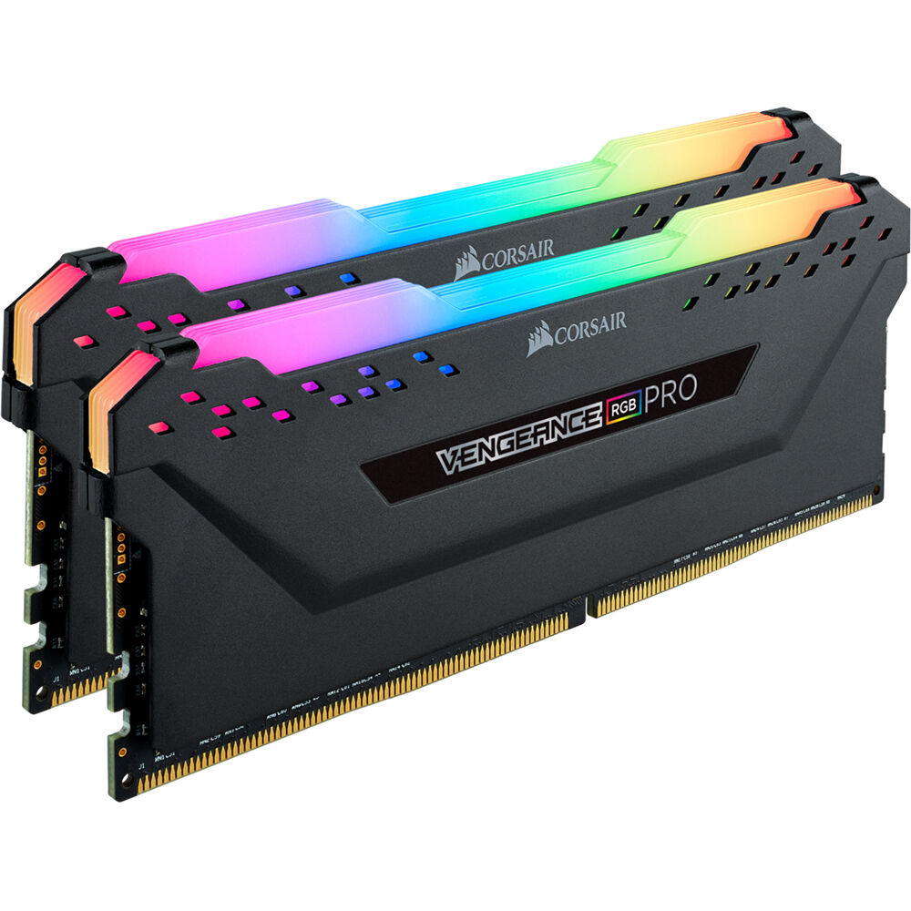 Corsair 16GB VENGEANCE RGB PRO Desktop Memory CMW16GX4M2C3600C18 corsair-16gb-vengeance-rgb-pro-desktop-memory-cmw16gx4m2c3600c18