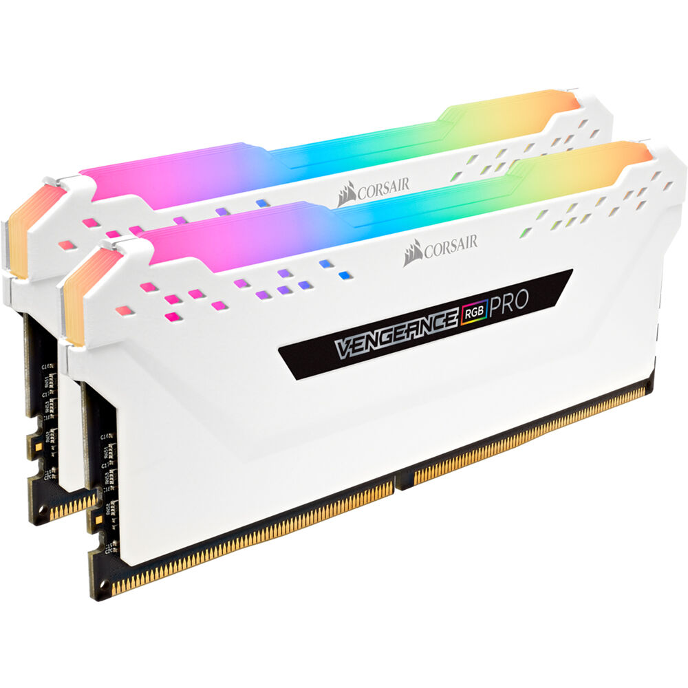 Corsair VENGEANCE RGB PRO DDR4 DRAM Memory Kit White 128GB