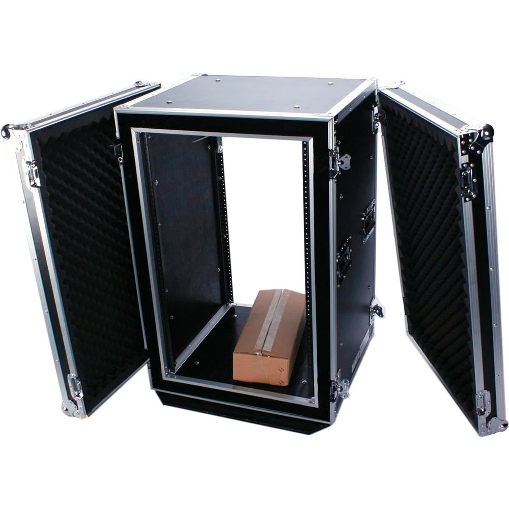 DeeJay LED Shock Mount Amplifier Rack (18U) TBH18UADSM21W B&H