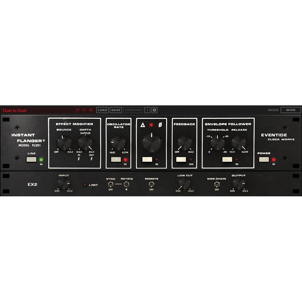 Eventide Instant Flanger Mk II Vintage Tape Flanging 1221-000