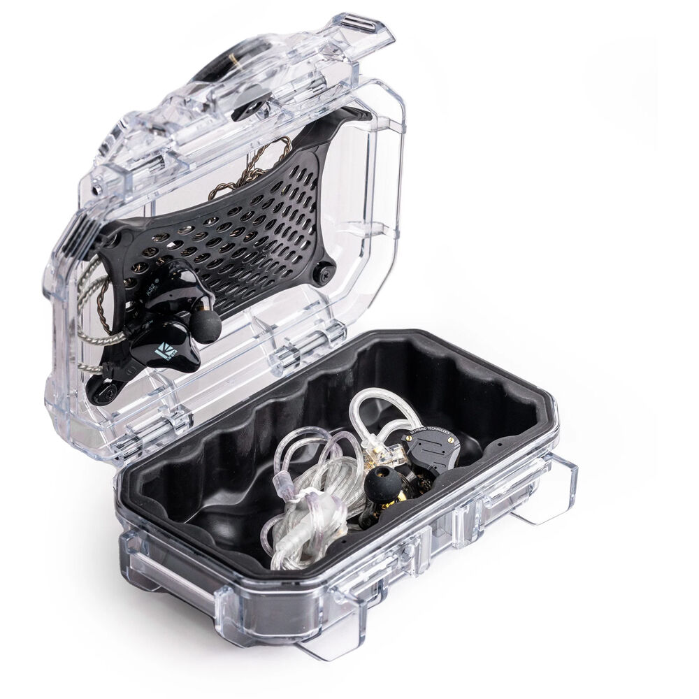 Evergreen Cases Compact IEM Case With Liner (Clear) EG-52IEM-CL