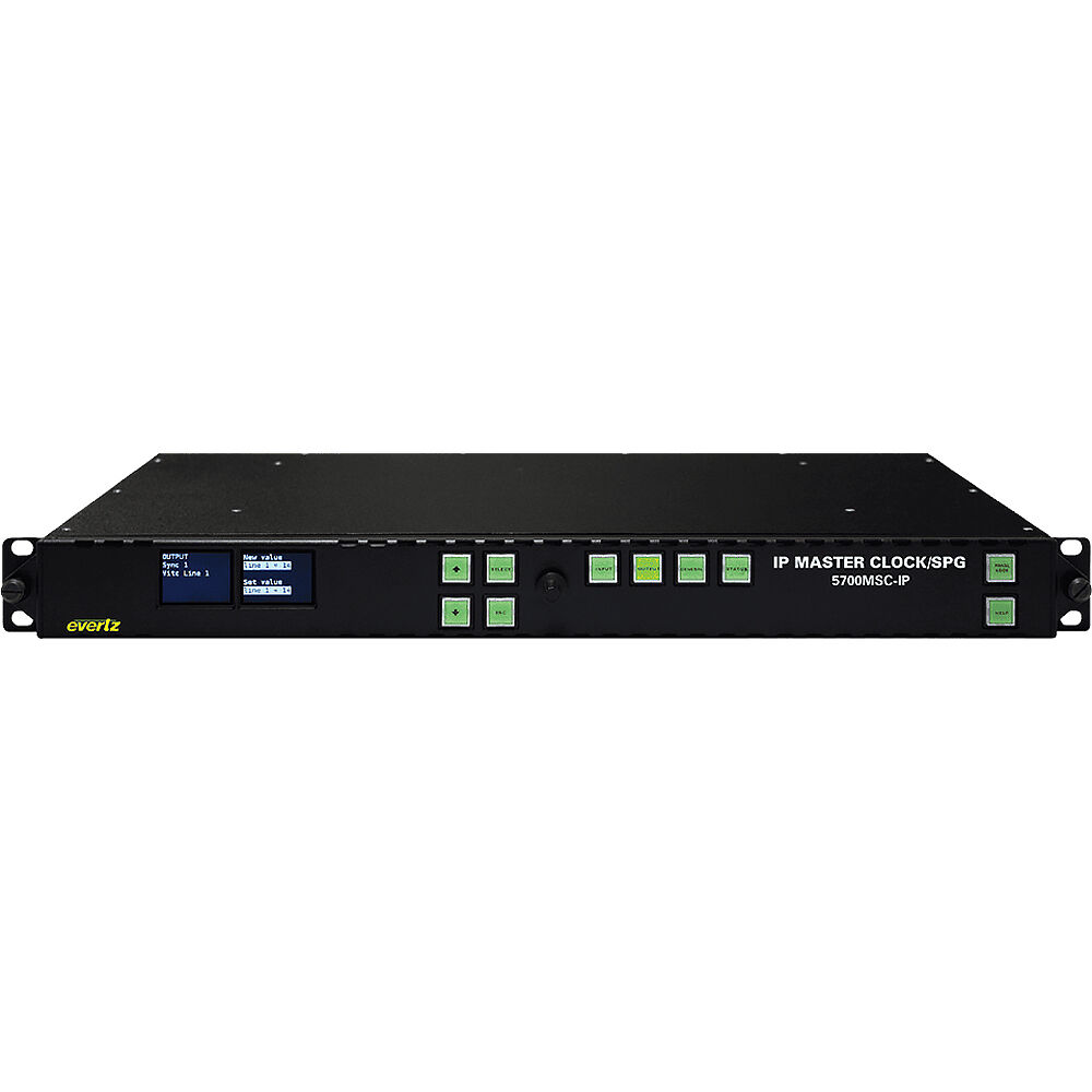 Evertz Microsystems Master Sync Generator 5700MSC-IP+10GTG+2PS